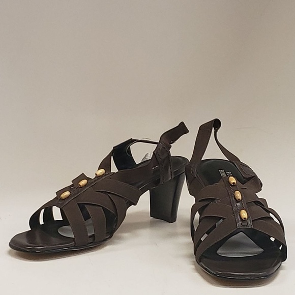 Ros Hommerson | Shoes | Ros Hommerson Lordess Leather Strappy Heels | Poshmark